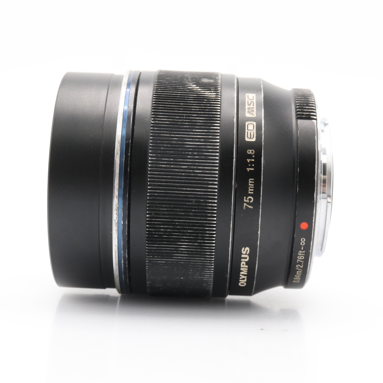 Olympus MFT 75mm F/1.8 ED M.Zuiko Digital zwart occasion - Kamera Express