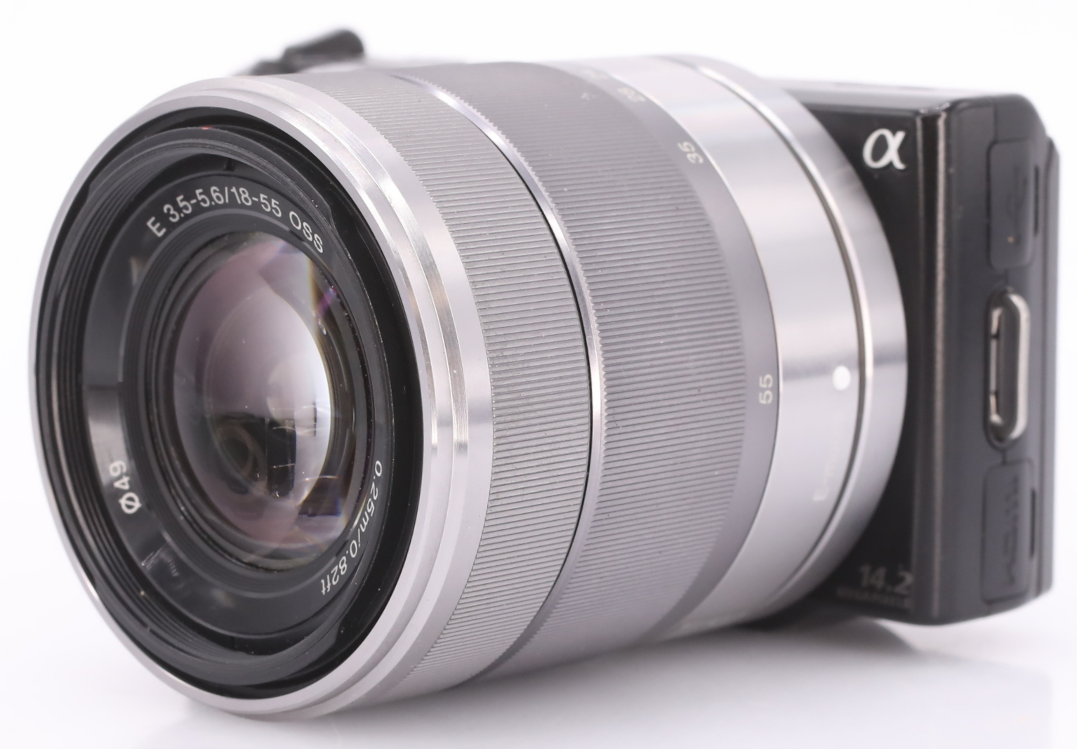Sony NEX-5 body + E 18-55mm F/3.5-5.6 OSS occasion - Kamera Express