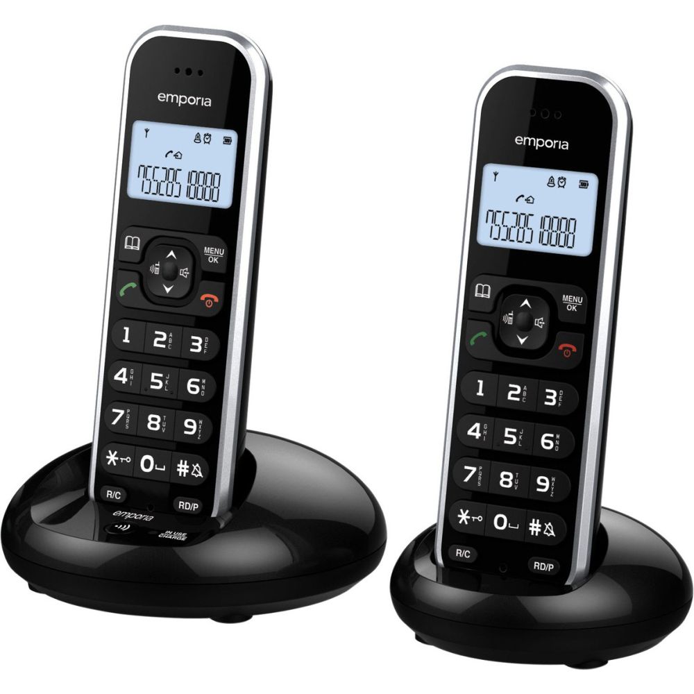 Emporia FB85TWIN Digitale Draadloze DECT Telefoon Duo Set
