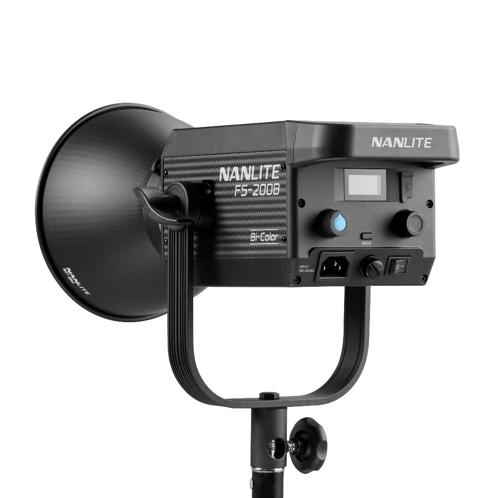 Nanlite FS200 Bi-colour LED triple kit (w/ light stand and softbox ...