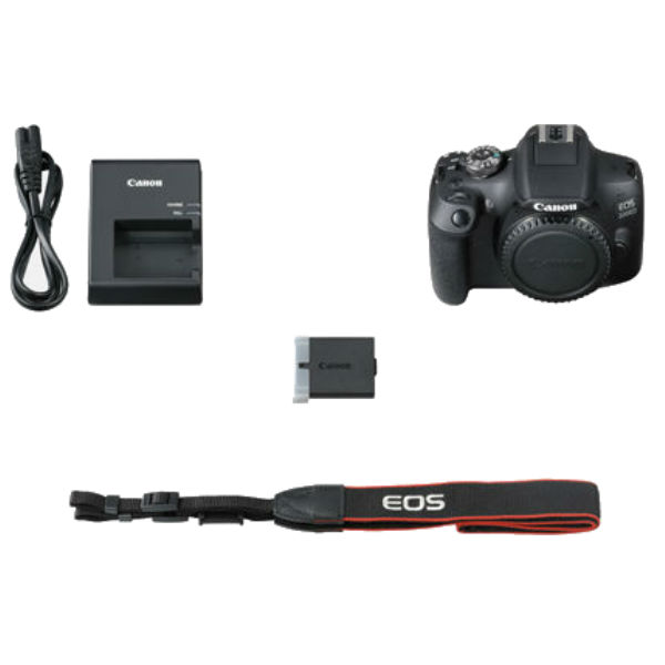Canon EOS 2000D + 18-55mm DC III STARTER KIT