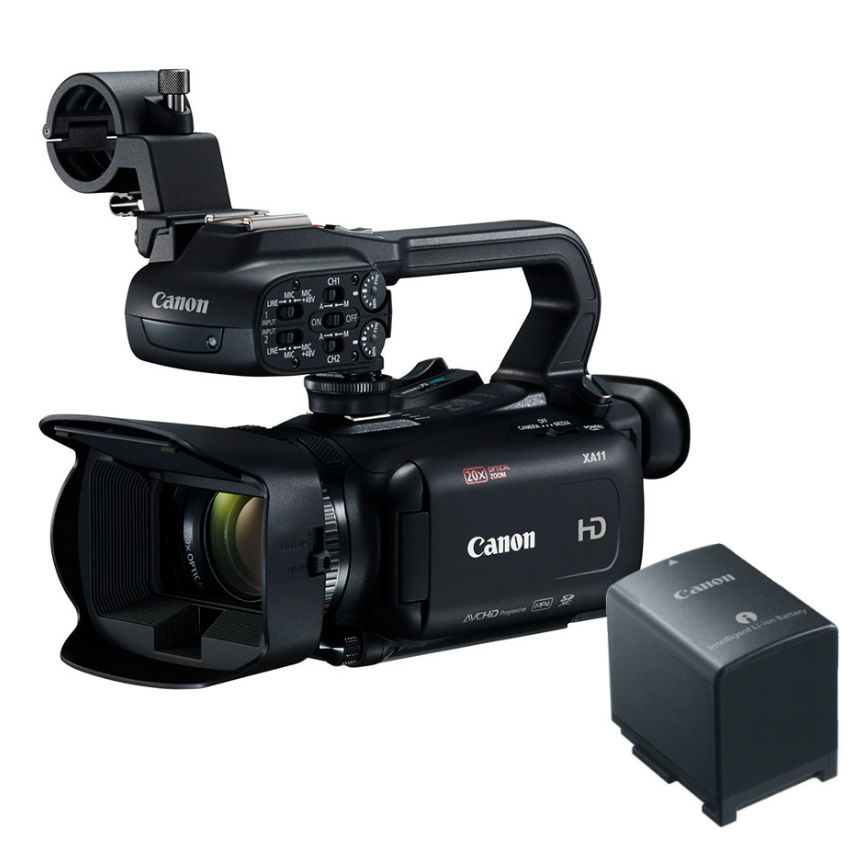 Canon XA11 Full HD Power Kit