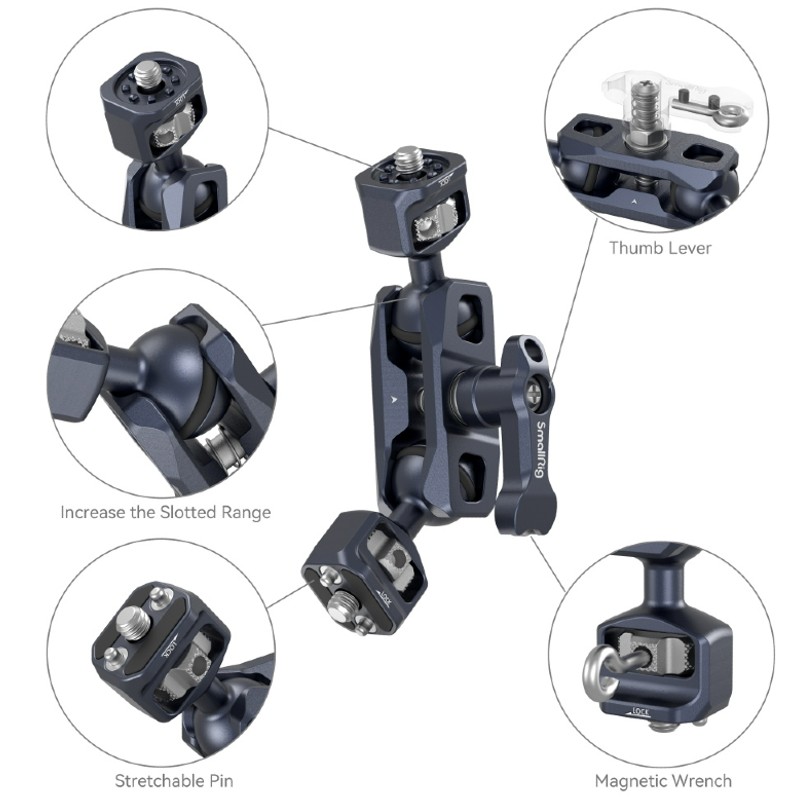 SmallRig Magic Arm for Sony FX6 / FS5 / FS5 II 4123
