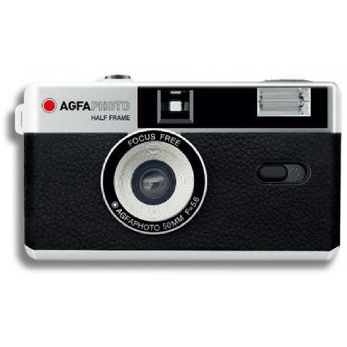 AgfaPhoto Reusable Half Frame Photo Camera, black, analoog - Kamera Express