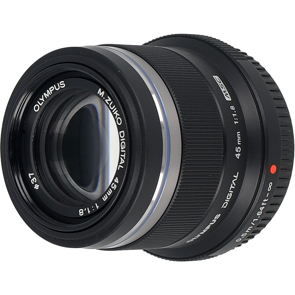 Olympus MFT 45mm F/1.8 zwart M.Zuiko Digital occasion