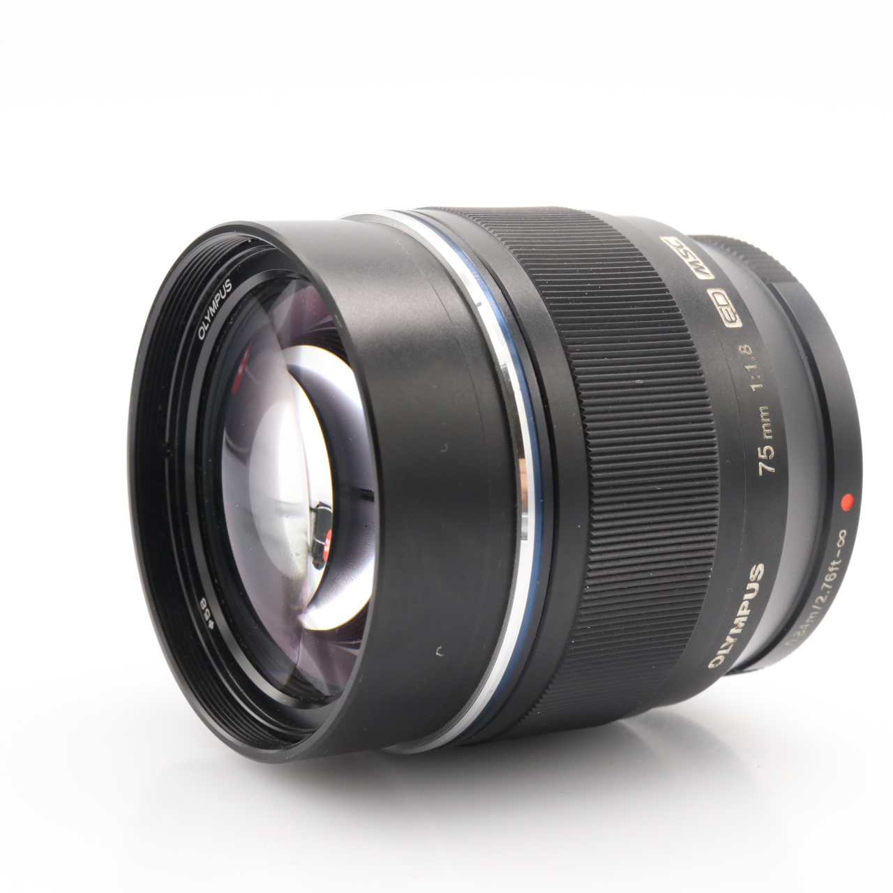 Olympus MFT 75mm F/1.8 ED M.Zuiko Digital zwart occasion - Kamera Express