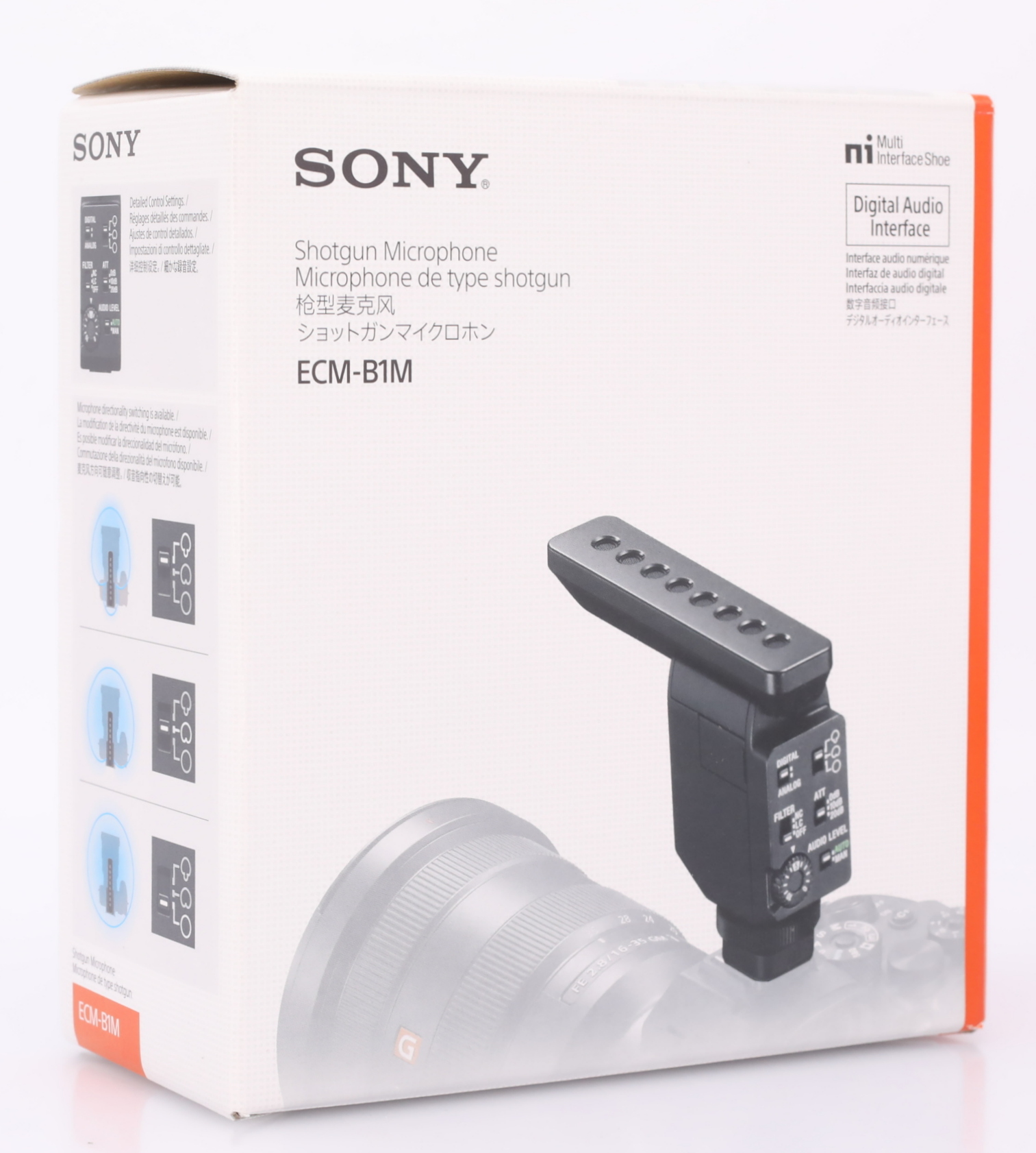 Sony ECM-B1M Shotgun Microphone (ECMB1M.SYU) occasion - Kamera Express