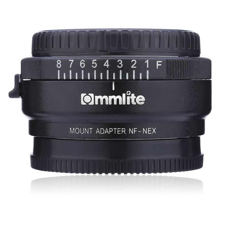 Commlite Lens mount adapter from NF lens to E-Mount Camera