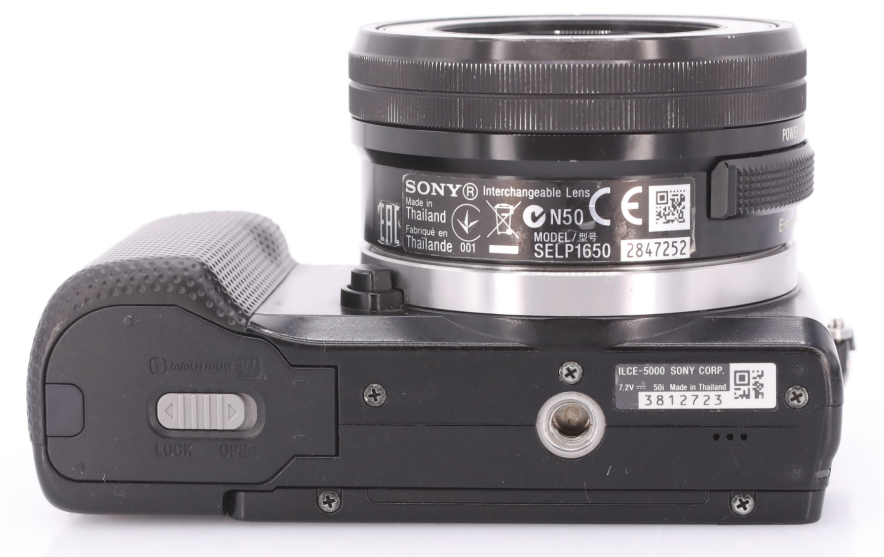 Sony A5000 body zwart + 16-50mm F/3.5-5.6 OSS zwart occasion - Kamera ...