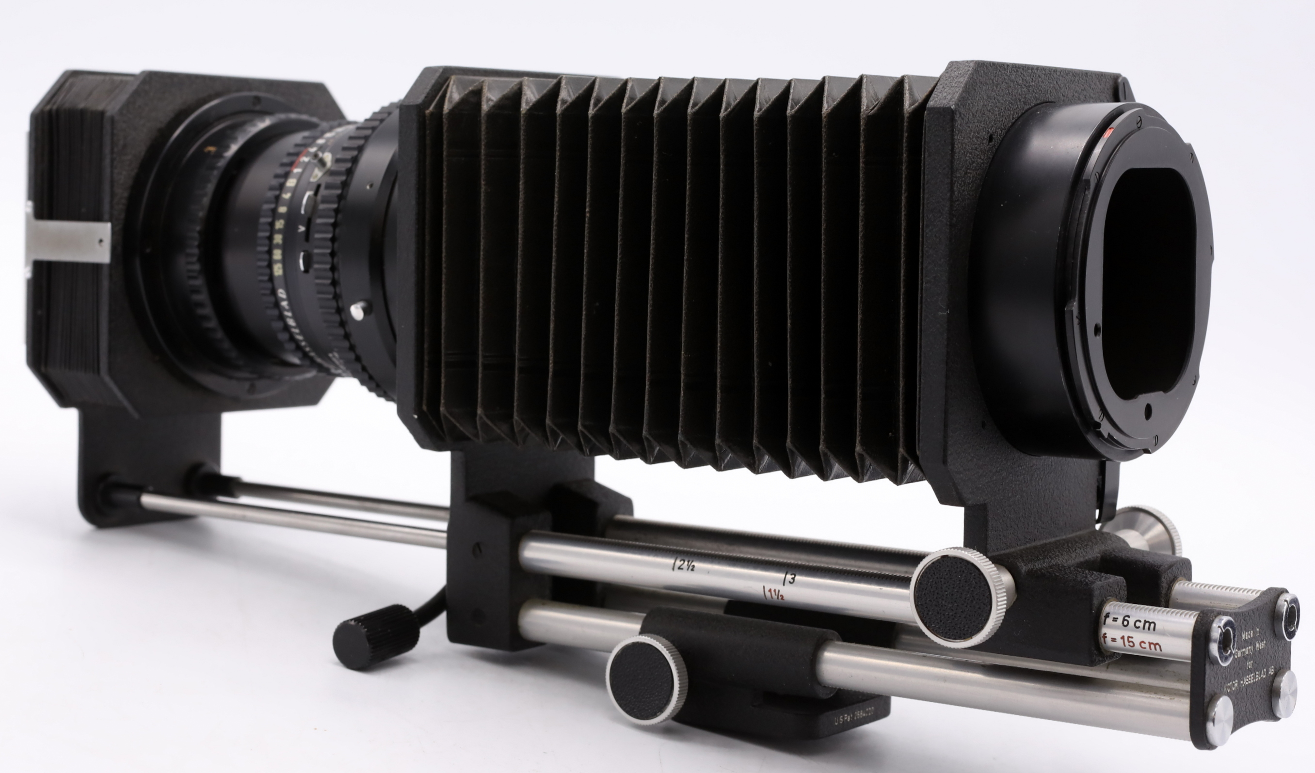 Hasselblad 135mm s-Planar F/5.6 Bellows kit + originele dubbele ...