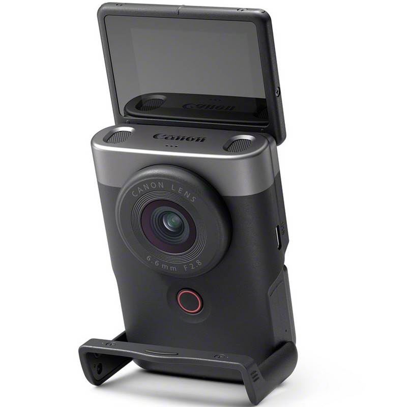 Canon Powershot V10 Silver Advanced Vlogging Kit - Kamera Express