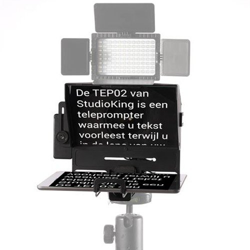 StudioKing Teleprompter Autocue TEP02 voor Tablets