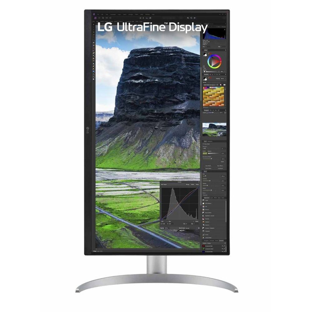 LG UltraFine 27UQ850-W - Nano IPS Black 4K USB-C Monitor