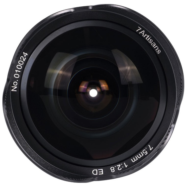7artisans 7.5mm F2.8 mark ii Fuji (FX Mount) Black