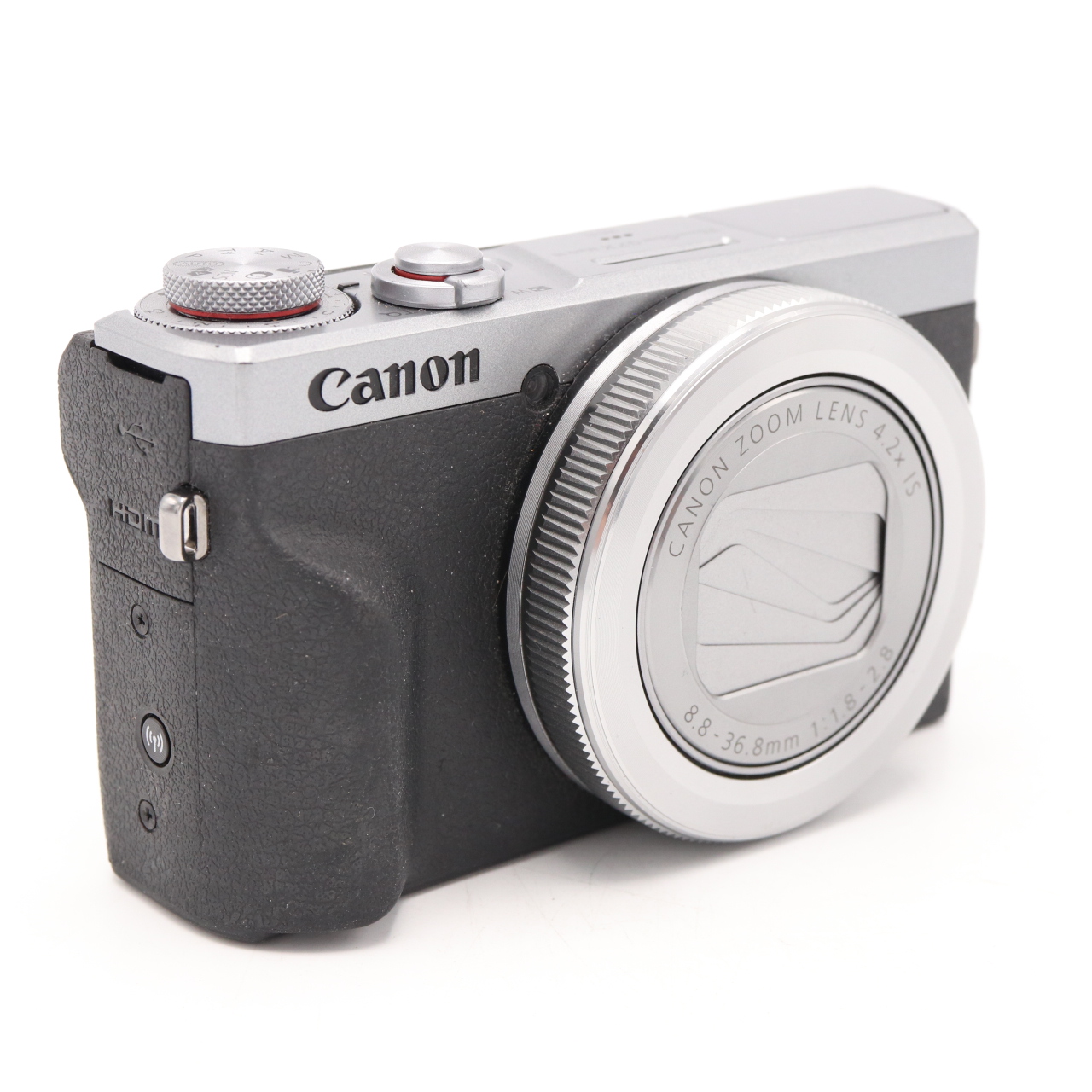 Canon Powershot G7X Mark III silver occasion - Kamera Express