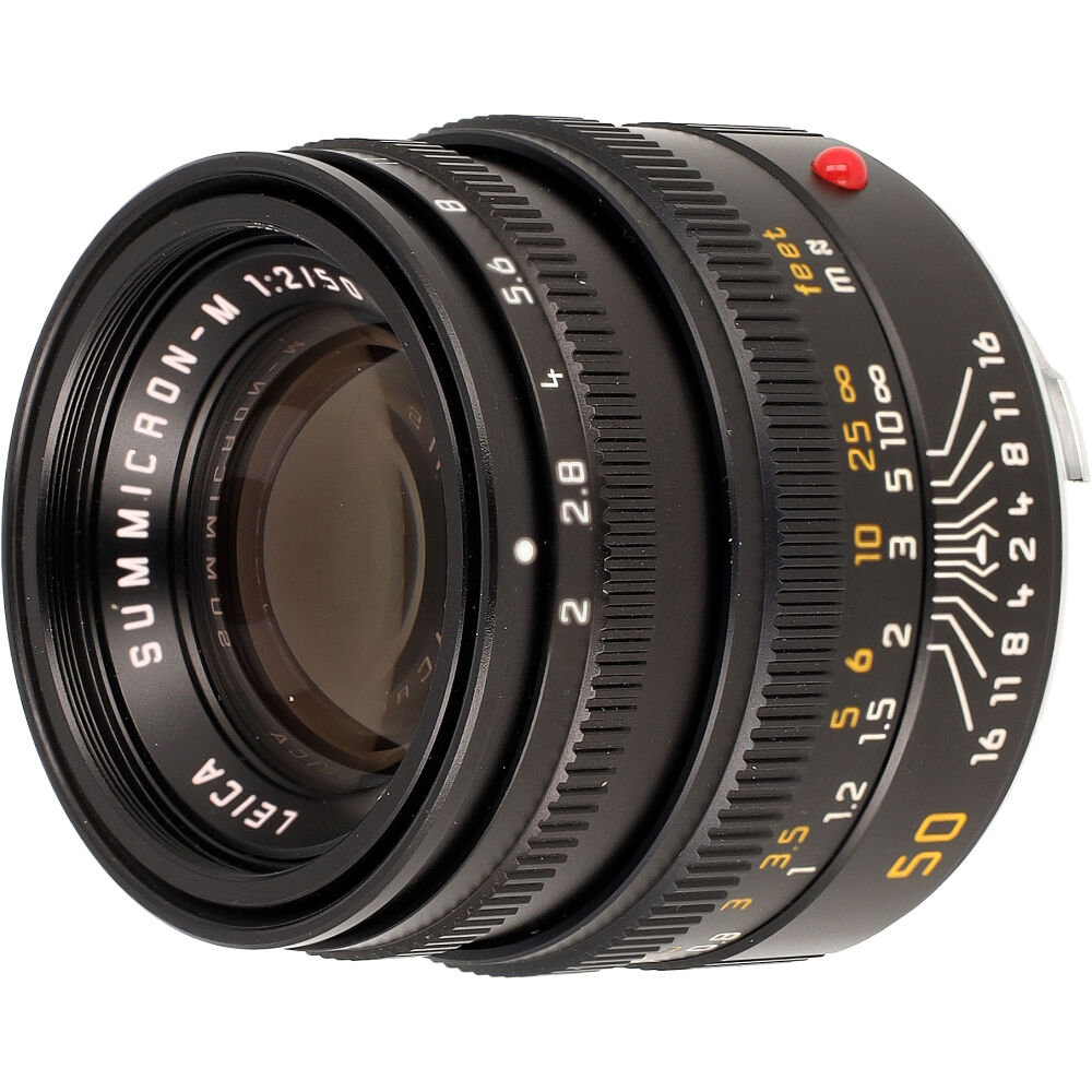 Leica 11826 Summicron-M 50mm F/2 zwart occasion - Kamera Express
