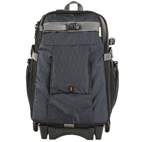 Dörr Photo Trolley Travel Medium zwart/blauw - Kamera Express