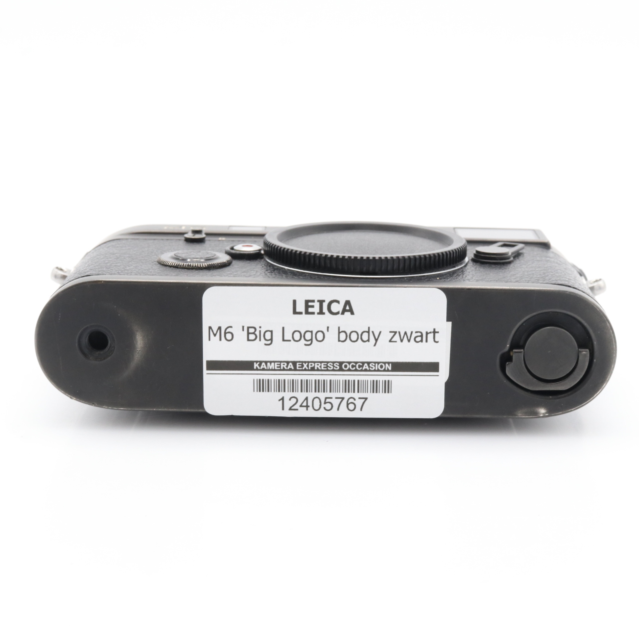 Leica M6 'Big Logo' body zwart occasion - Kamera Express