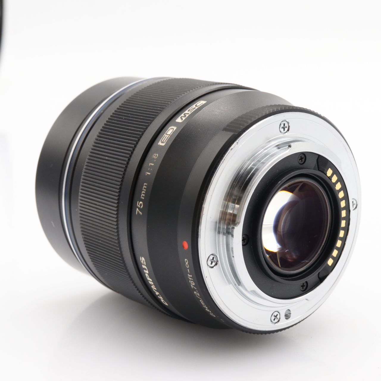 Olympus MFT 75mm F/1.8 ED M.Zuiko Digital zwart occasion - Kamera Express
