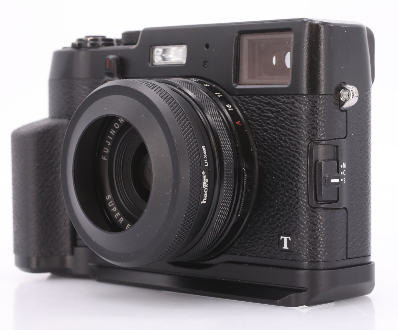 Fujifilm X100T zwart + MHG-X100 grip occasion