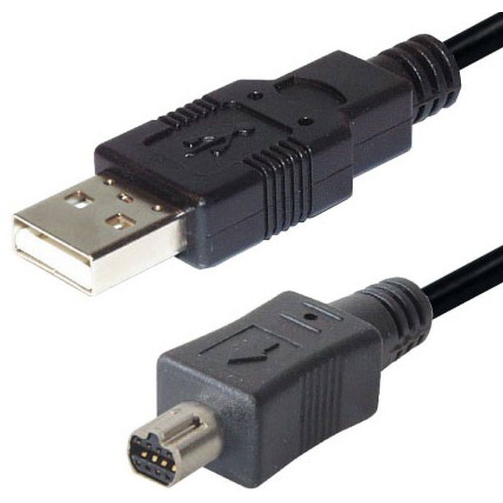 Conector USB tipo A / 8 pines. mini usb