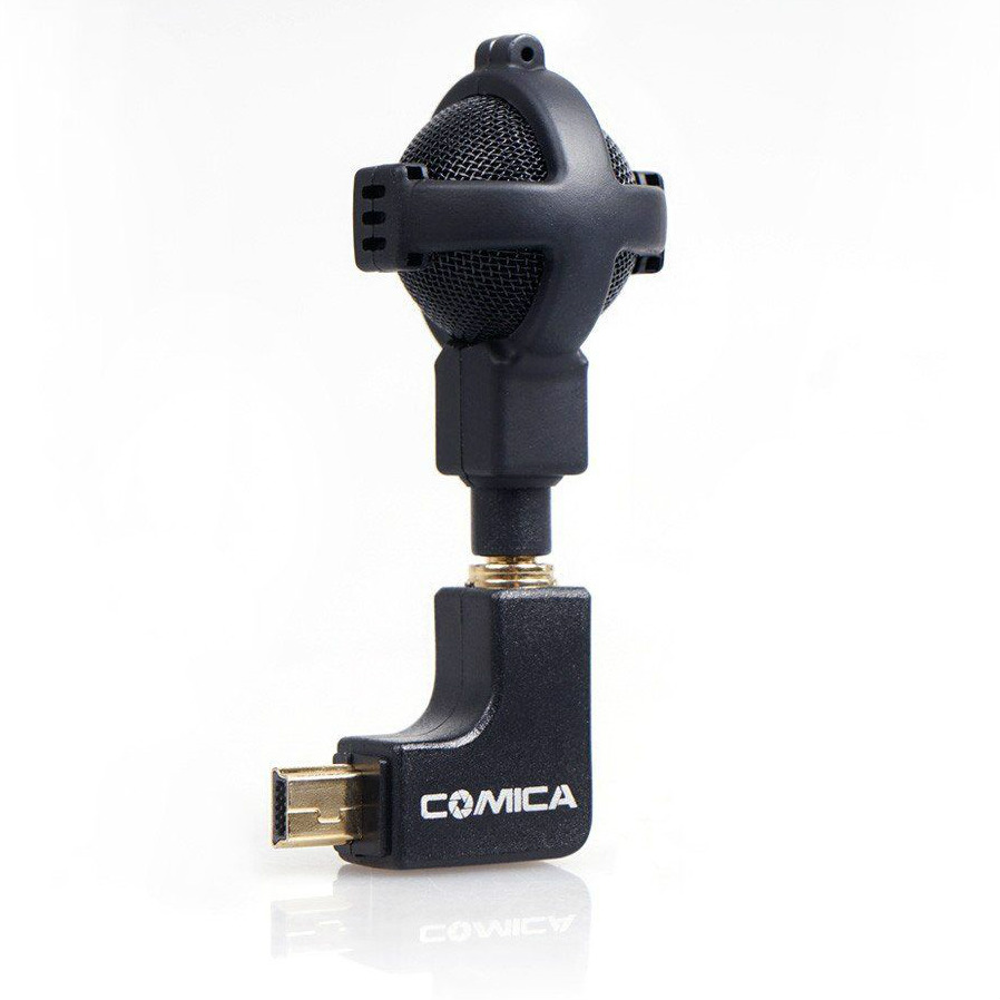 Comica Ball-shaped Interview Microphone voor GoPro HERO 3,3+,4 zwart ...