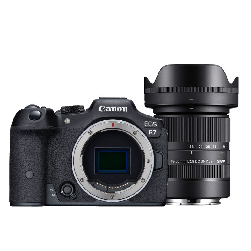 Canon EOS R7 + Sigma 18-50mm F/2.8 DC DN Canon RF Mount